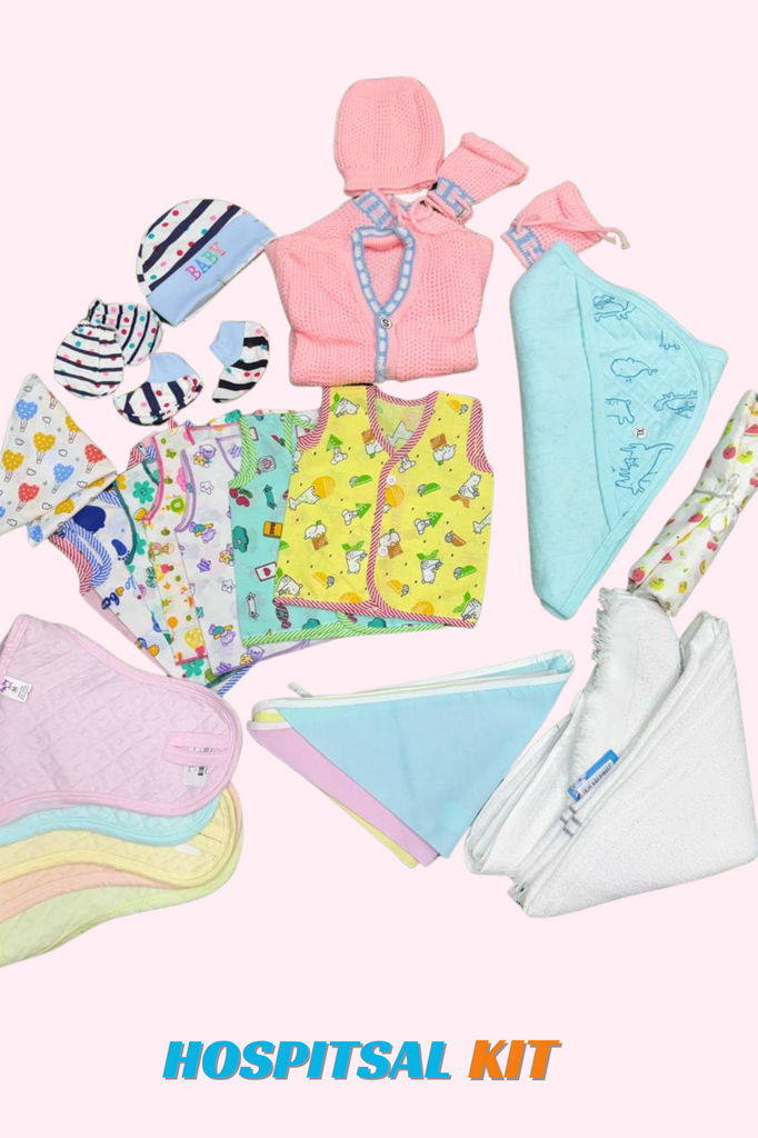 New Born Kit for your needs | Hospital Kit(COLOR VARY) – Fashly Clothing